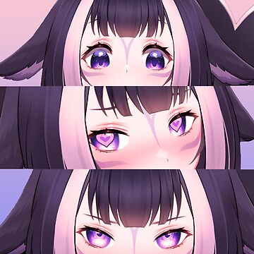 "Shylily Eyes" Sticker for Sale by SoftLittlePogs | Redbubble