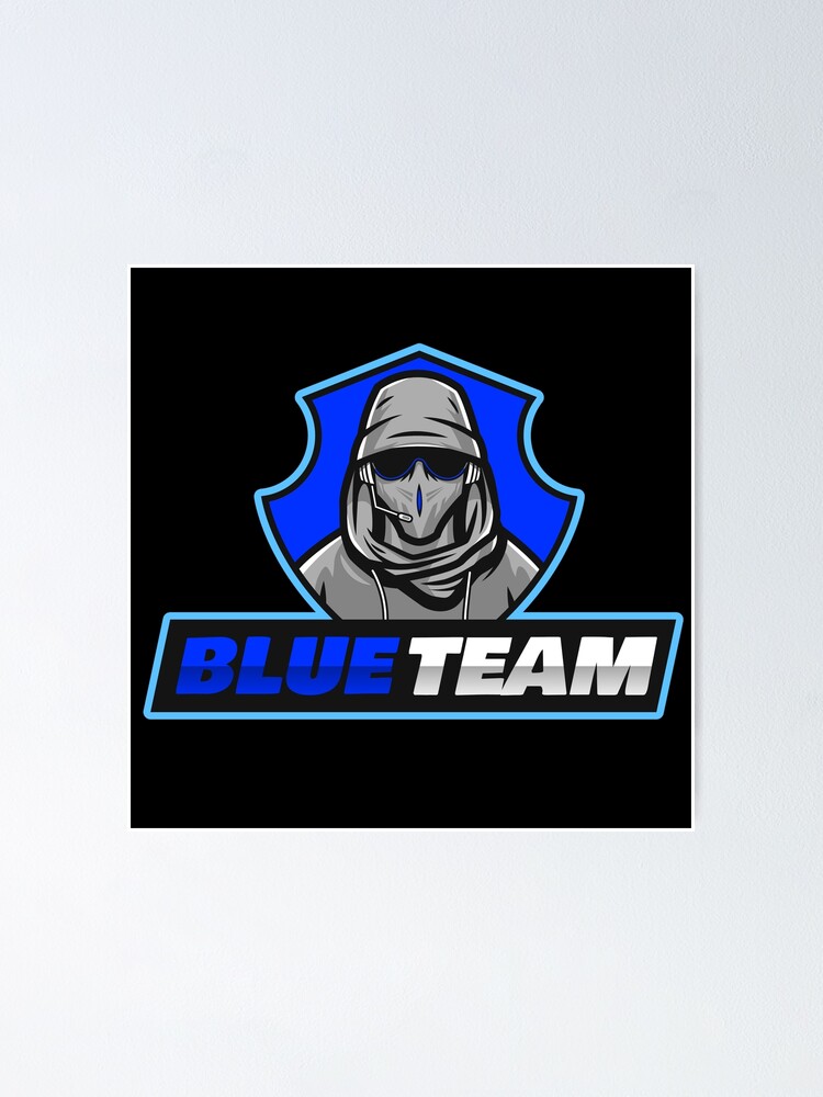 "Cyber Security Blue Team " Poster for Sale by clubtee | Redbubble