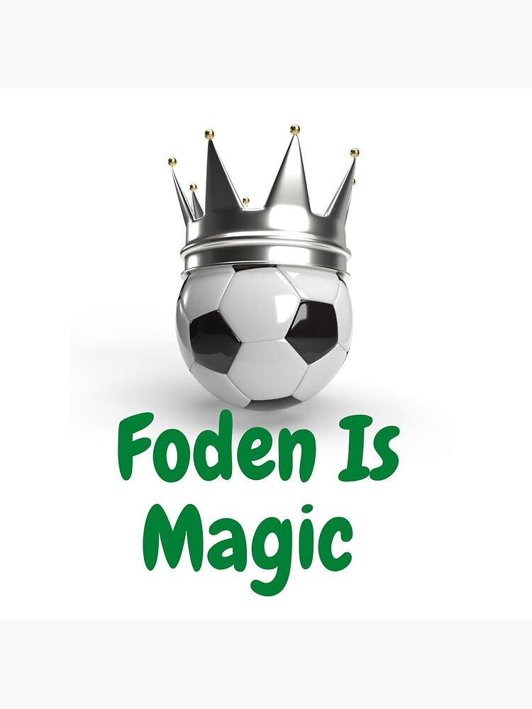 "Foden Is Magic " Sticker for Sale by sadiya7 | Redbubble