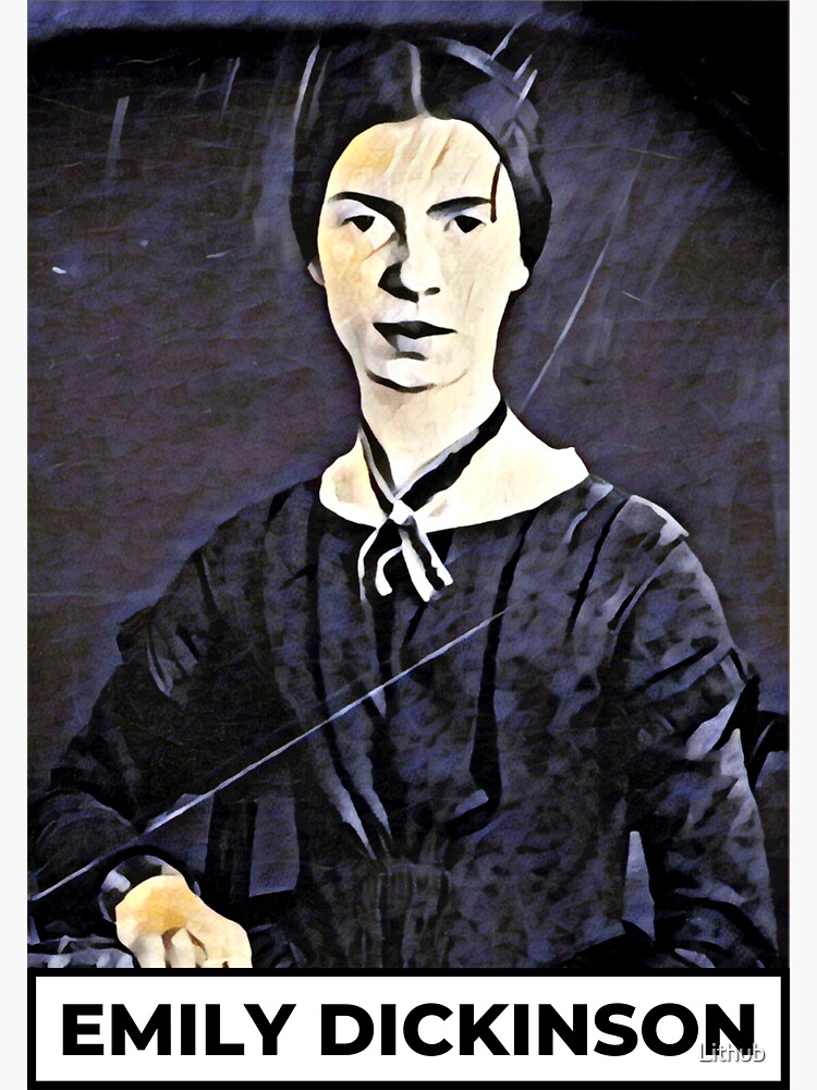 "Emily Dickinson Art | Emily Dickinson Portrait | Emily Dickinson ...