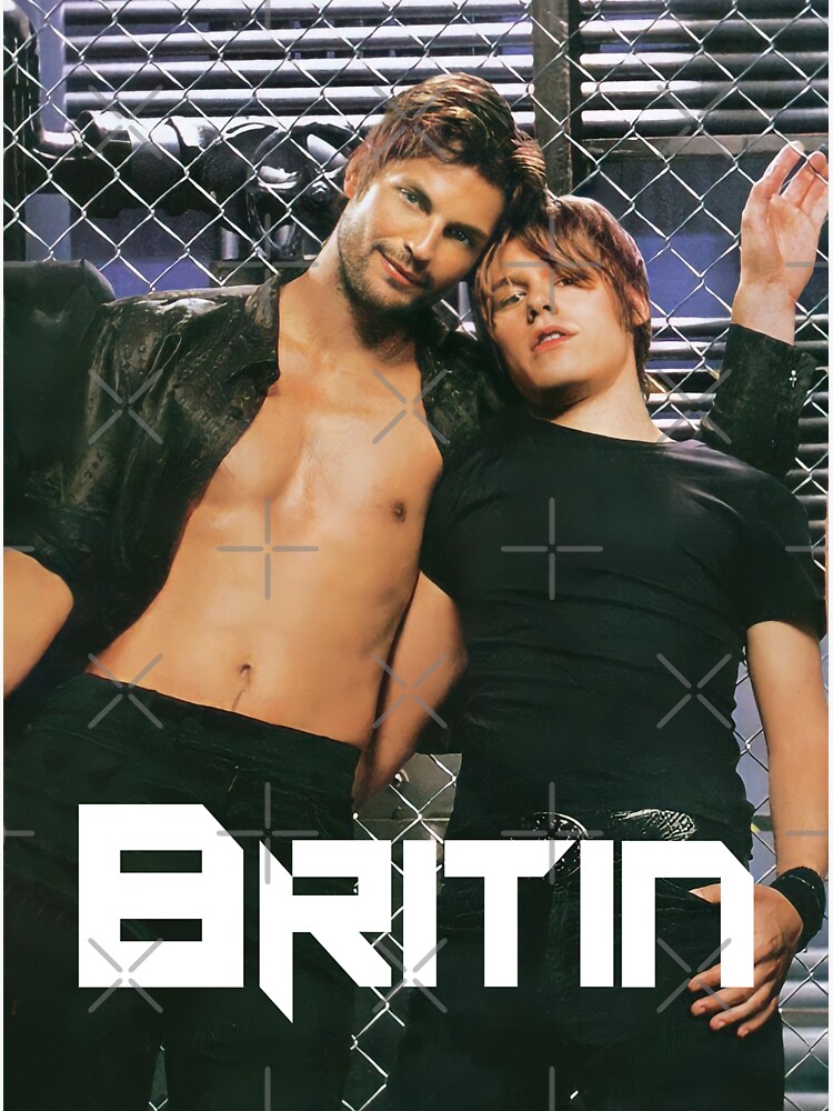 "BRITIN BRIAN KINNEY & JUSTIN TAYLOR" Sticker for Sale by GroupieClub ...