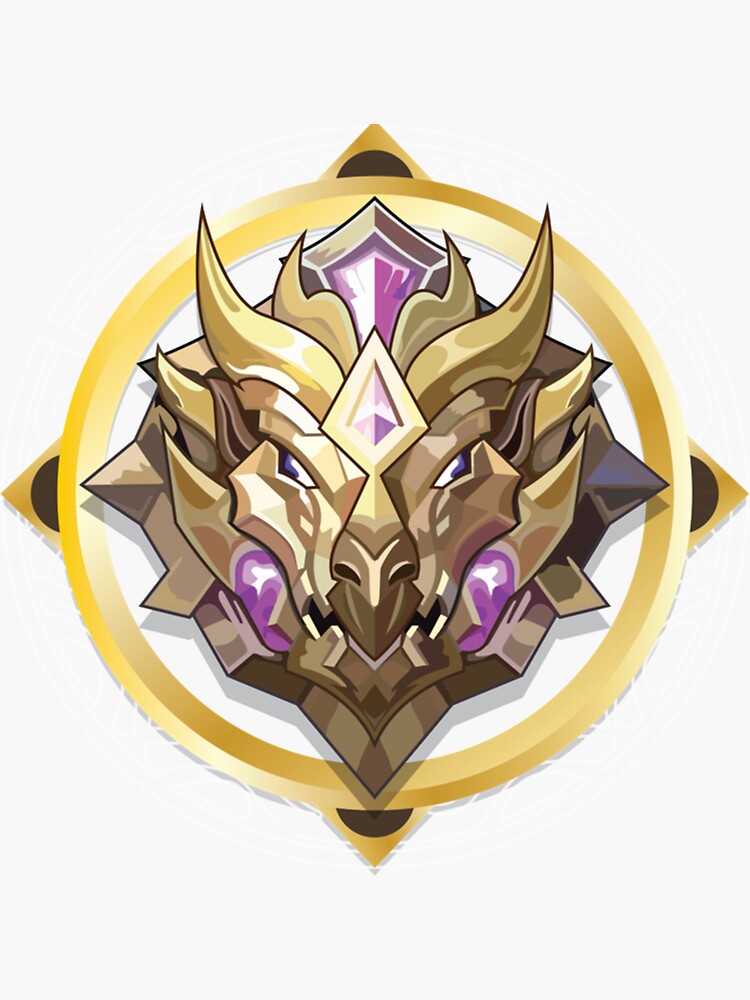 "ML Mobile Legends Mythic Rank Icon Active " Sticker for Sale by ...
