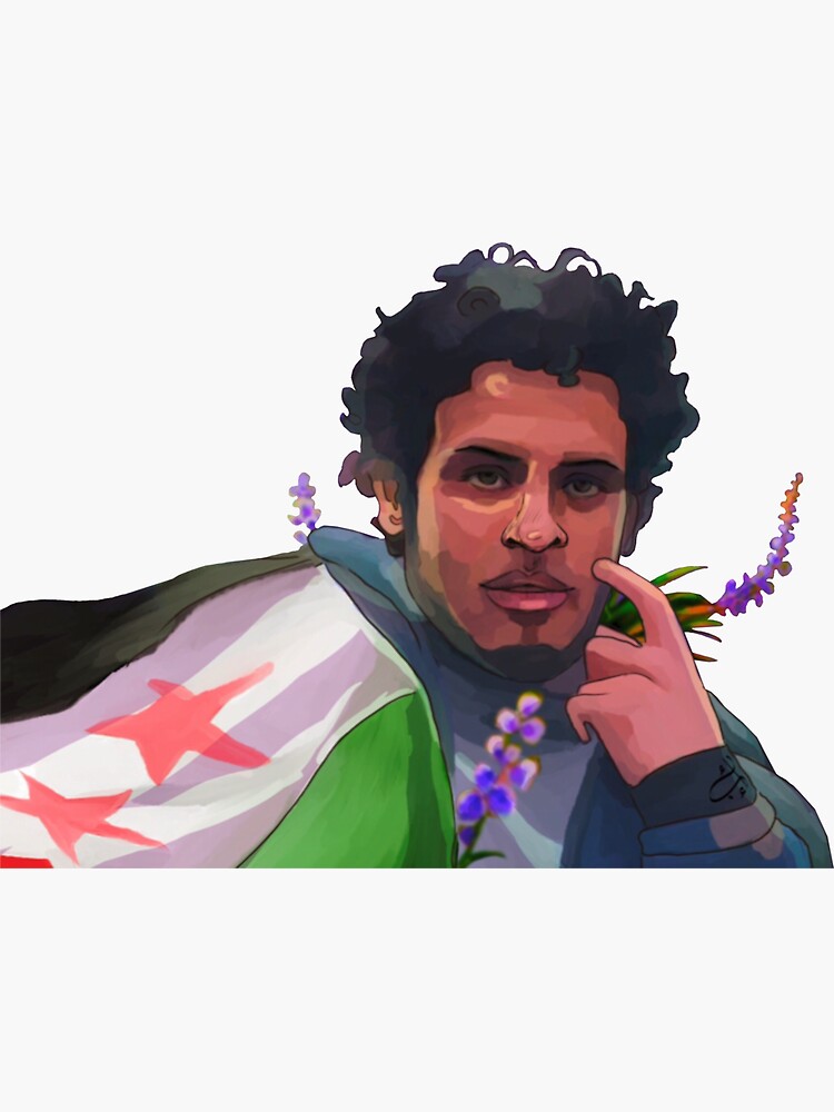 "Al Sarout" Sticker for Sale by IbaaArts | Redbubble