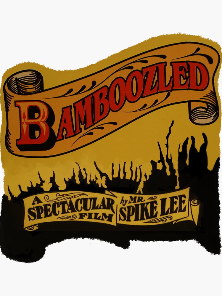 "BAMBOOZLED pt.1" Sticker for Sale by Mars-b | Redbubble