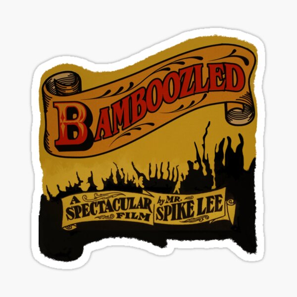 "BAMBOOZLED pt.1" Sticker for Sale by Mars-b | Redbubble