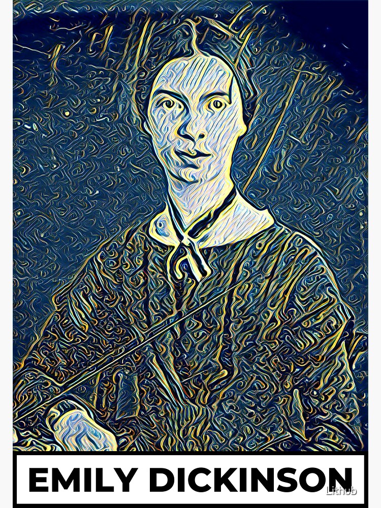 "Emily Dickinson Art | Emily Dickinson Portrait | Emily Dickinson ...