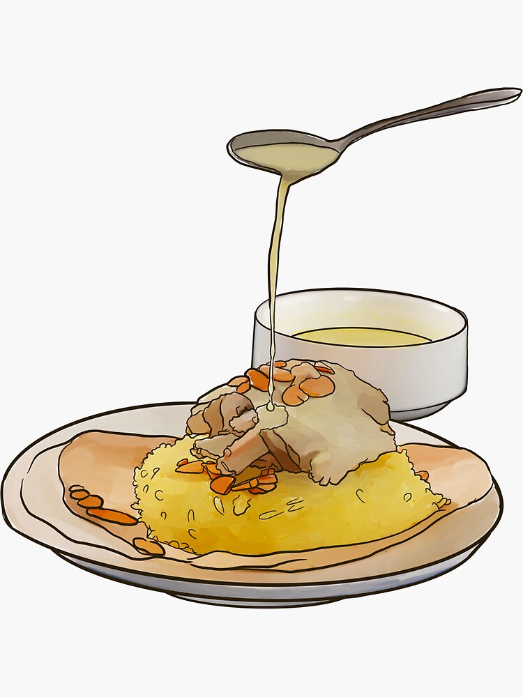 "Mansaf" Sticker for Sale by IbaaArts | Redbubble