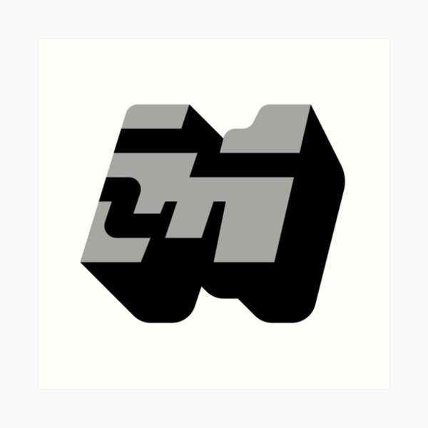 "Minecraft Logo with no outline" Art Print for Sale by jamcaYT | Redbubble