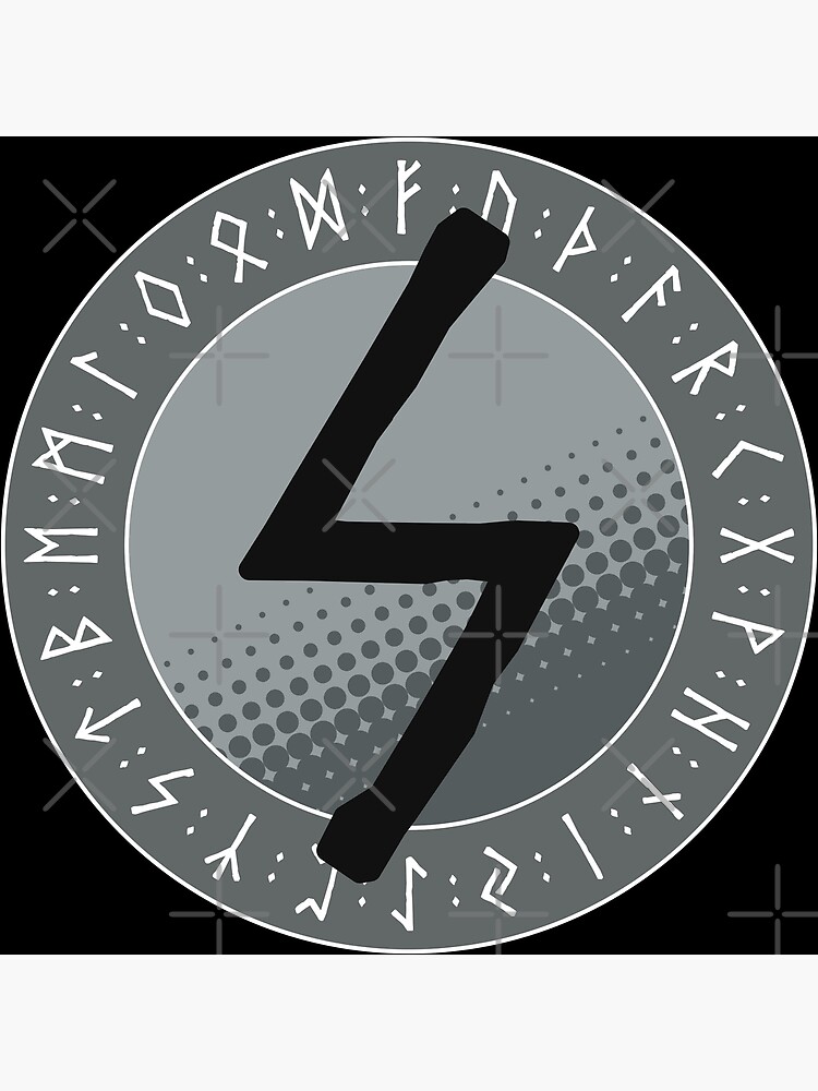 "Viking Runes and Runic Symbols - Sowilo (Sun)" Art Print for Sale by ...