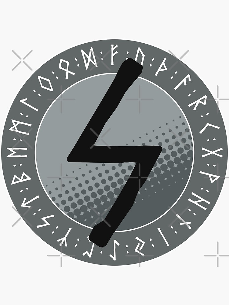 "Viking Runes and Runic Symbols - Sowilo (Sun)" Sticker for Sale by ...