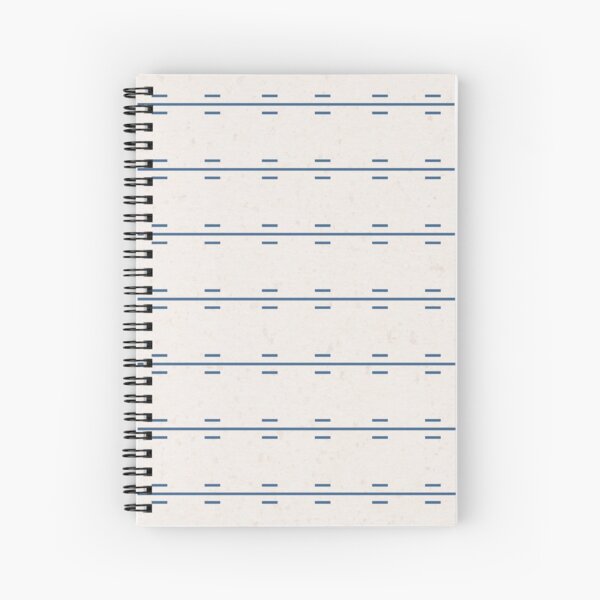 Dotted Line Spiral Notebooks | Redbubble