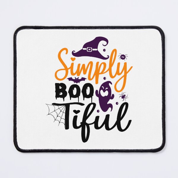 Simple Halloween Custome Mouse Pads & Desk Mats for Sale | Redbubble