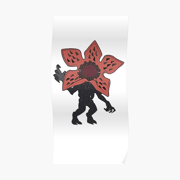 Póster «Linda pegatina de vinilo Demogorgon Stranger Things» de Disung ...
