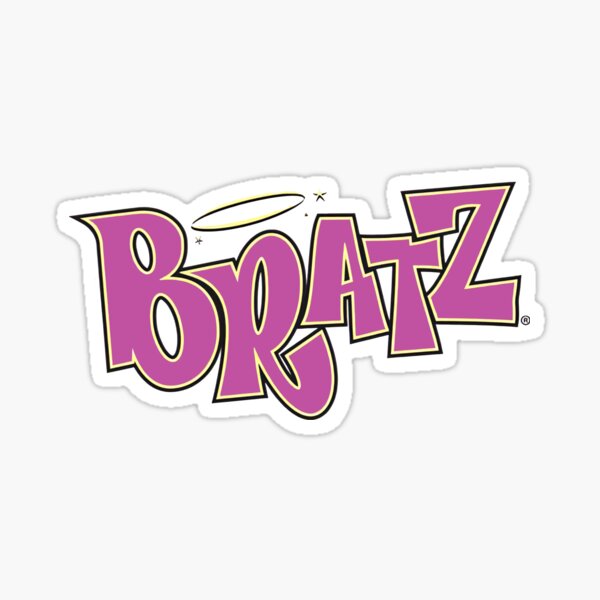 "bratz logo" Sticker for Sale by pnkrose | Redbubble