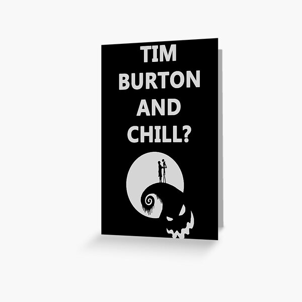 Tim Burton Greeting Cards | Redbubble