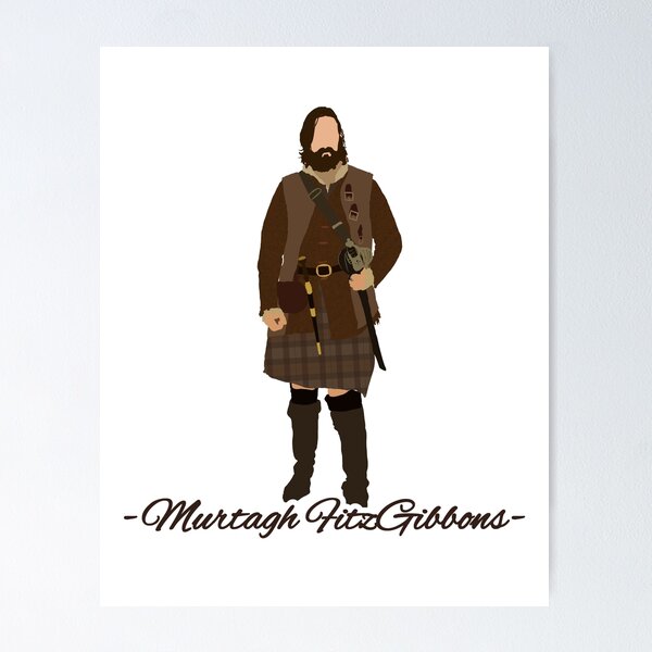 "Murtagh FitzGibbons - Outlander" Poster by chaoticdoodlery | Redbubble