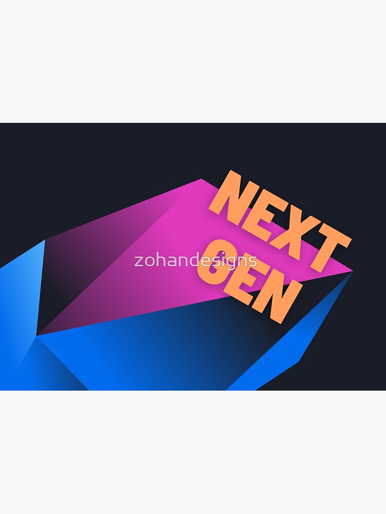 "Next Gen" Sticker for Sale by zohandesigns | Redbubble
