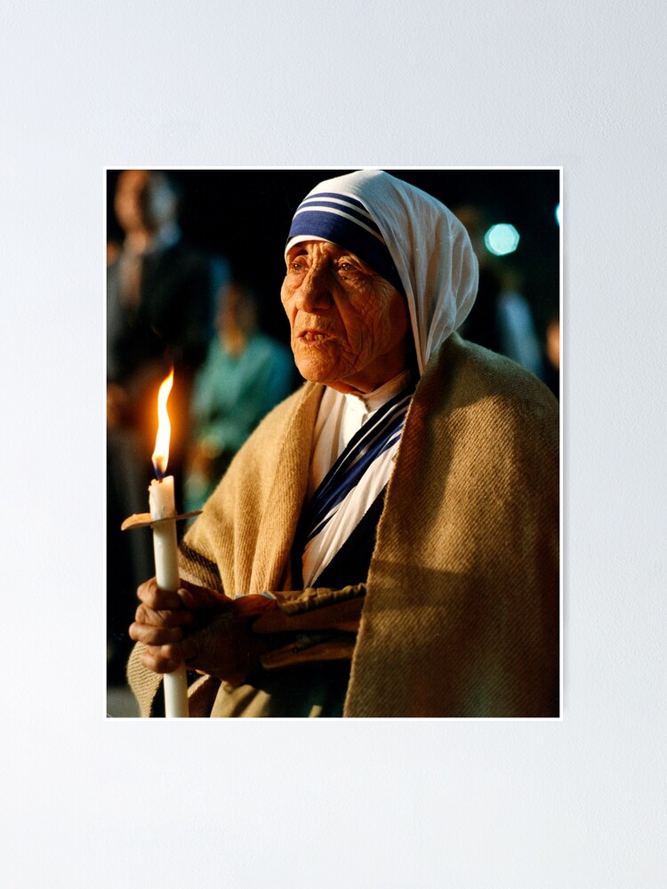 "Mother Teresa" Poster for Sale by mak175 | Redbubble