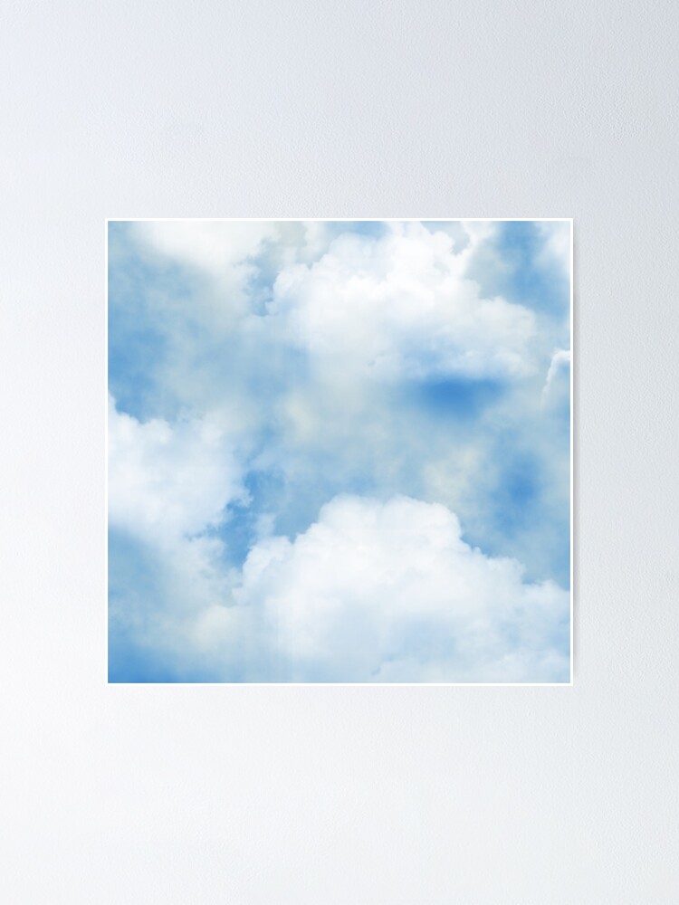 "Clouds" Poster by Digitalbcon | Redbubble