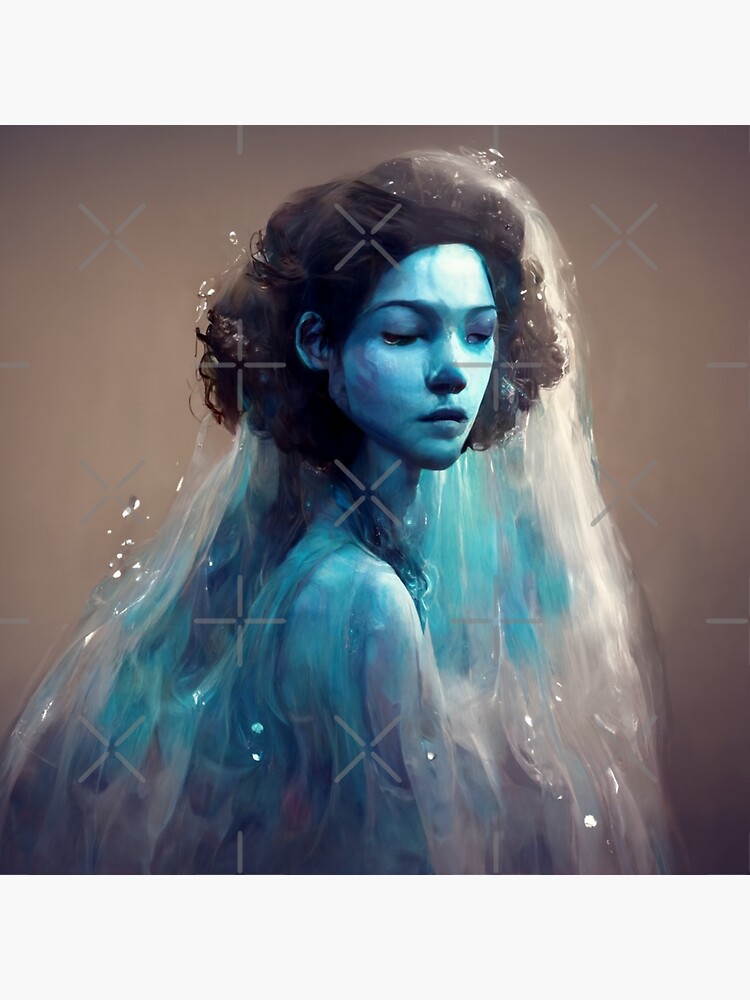 "Magic Fantasy Water Girl Fairy Underwater Magical Girl Midjourney AI ...