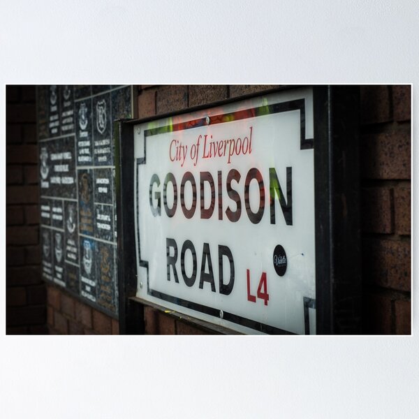 "Goodison Road" Poster for Sale by lauragatesphoto | Redbubble