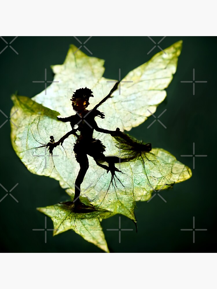 "Leaf Autumn Spring Fairy Fae Leaves Magical Fantasy Midjourney AI art ...