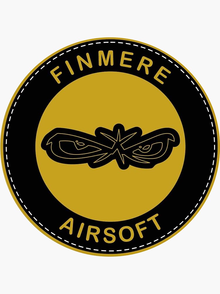 "Finmere Airsoft Round" Sticker for Sale by Finmereairsoft | Redbubble