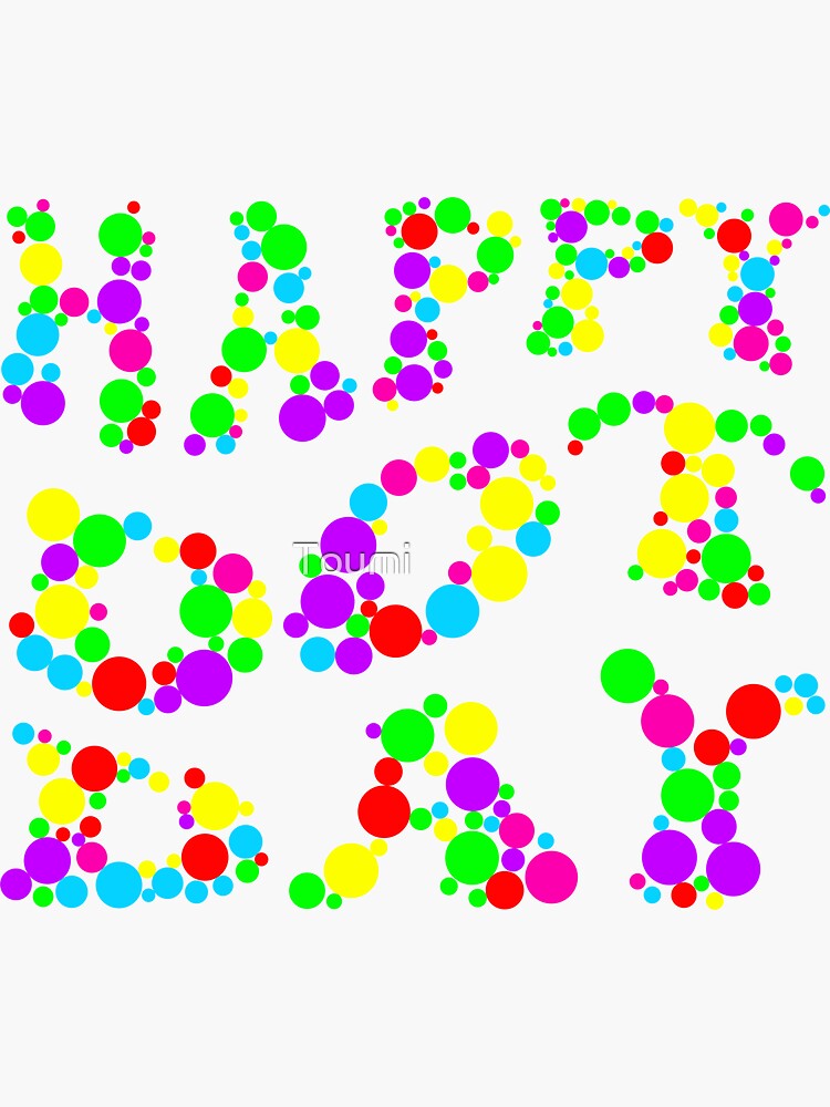 "Dot Day Shirt International Dot Day Polka Dot" Sticker for Sale by ...