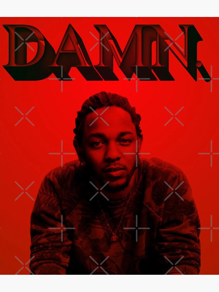 "Damn Poster" Sticker for Sale by ShereeTratt | Redbubble