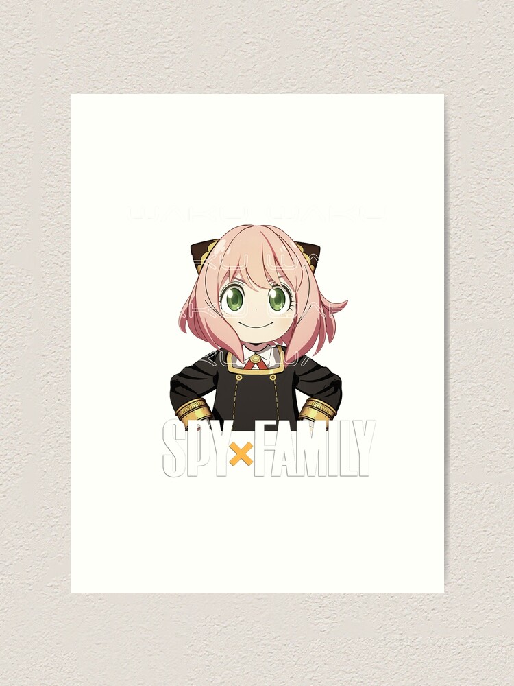 "anya design (spy x family)" Art Print for Sale by Fanartz-Designs ...