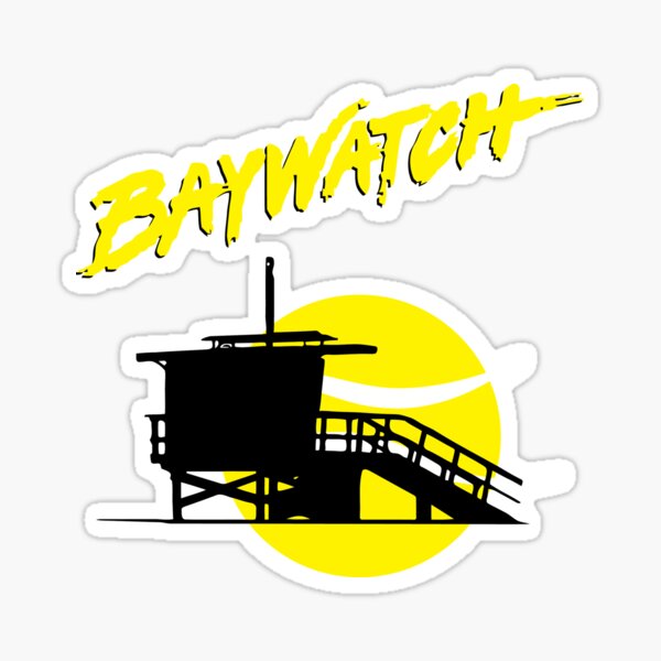 "Baywatch Tower" Sticker for Sale by geraldyhowesh | Redbubble