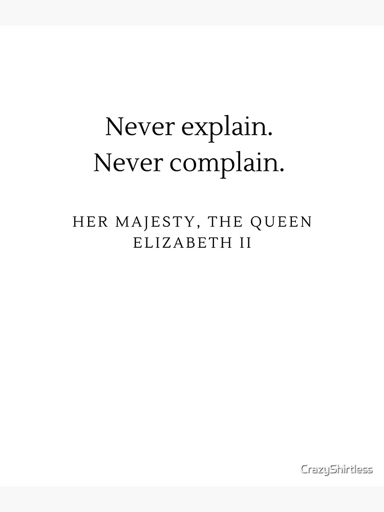 Queen Elizabeth Ii Qoutes Sticker For Sale By Crazyshirtless Redbubble