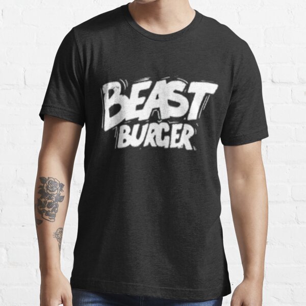 "Mrbeast Burger Essential" T-shirt for Sale by SkArtGallery | Redbubble ...