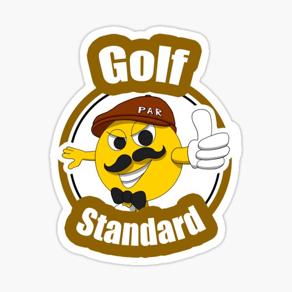 "Golf Standard PAR Golf Sticker" Sticker for Sale by stfnsp | Redbubble
