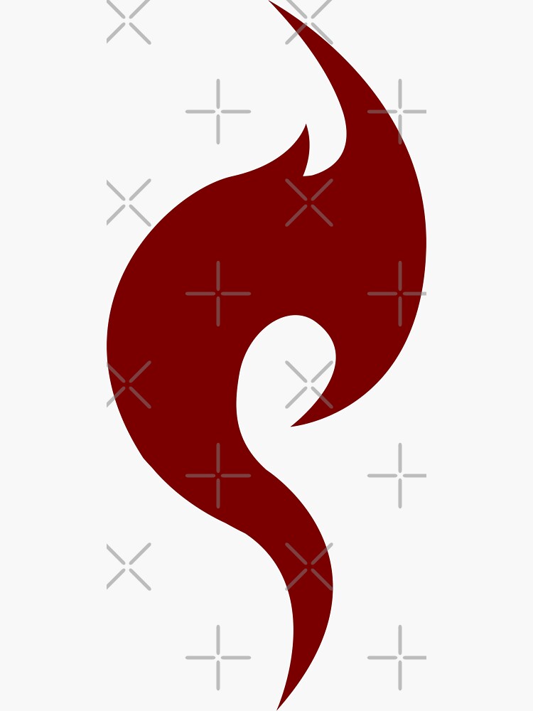 "Eternal Love of Dream: Bai Feng Jiu Phoenix Flower Symbol" Sticker for ...