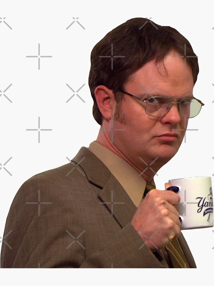 "Dwight" Sticker for Sale by Alma--- | Redbubble