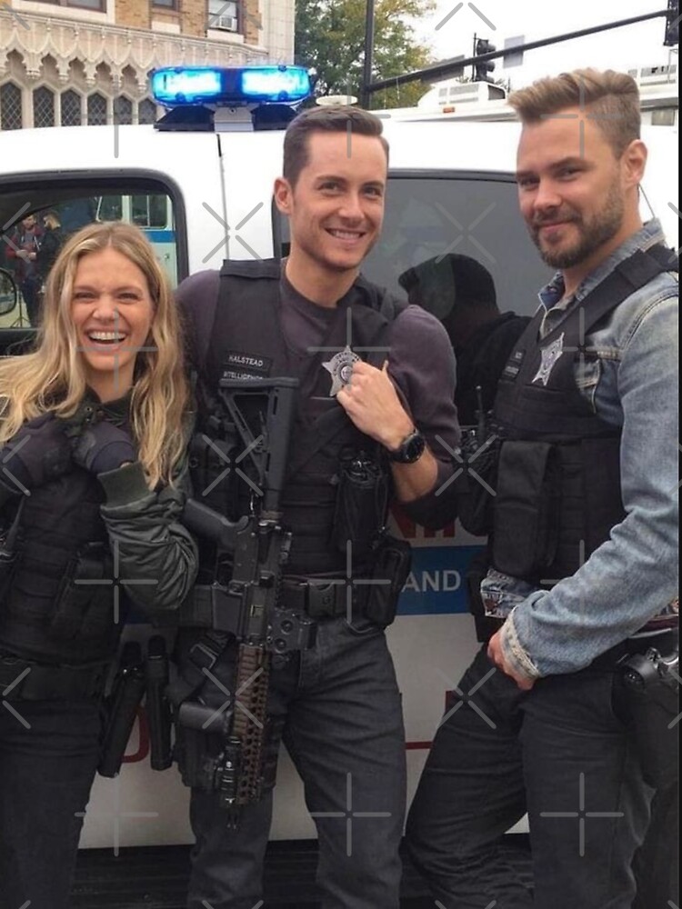 "Hailey Upton, Adam Ruzek and Jay Halstead, Chicago PD" T-shirt for ...