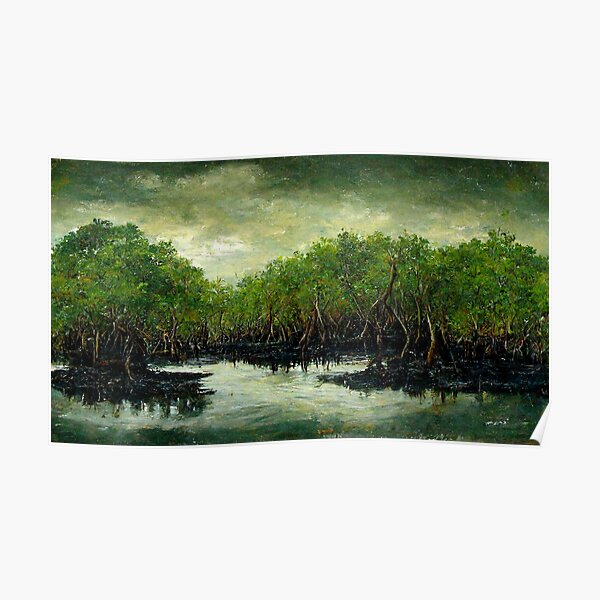 "Mangrove Swamp" Poster for Sale by Shr00mDesign | Redbubble
