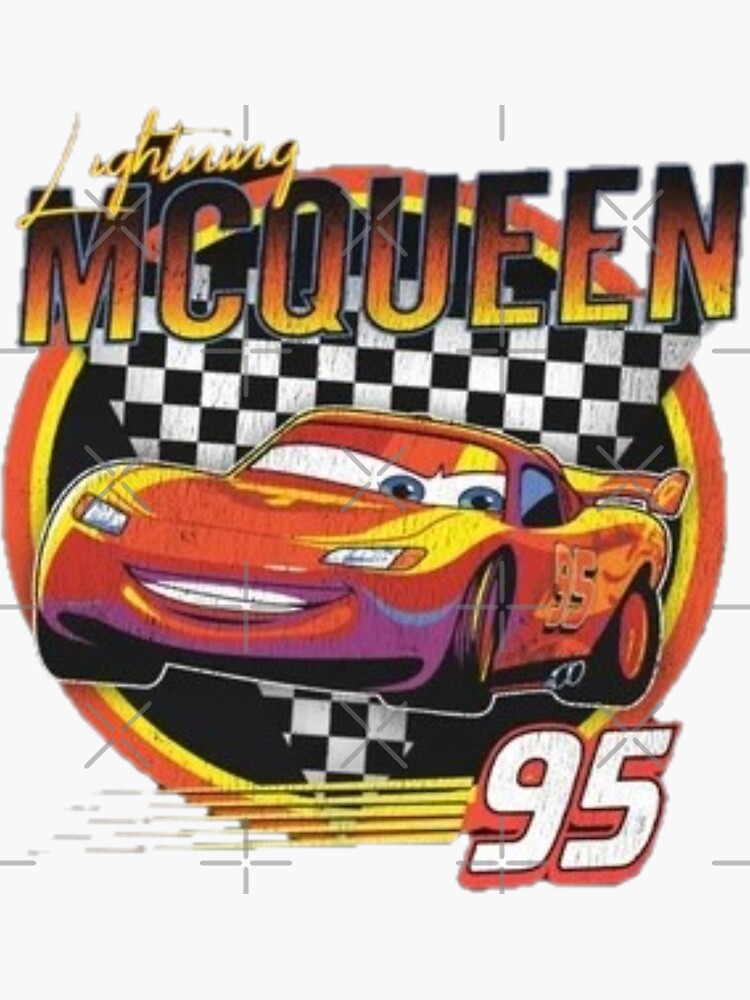 "lightning mcqueen" Sticker for Sale by StPatricksIrish | Redbubble