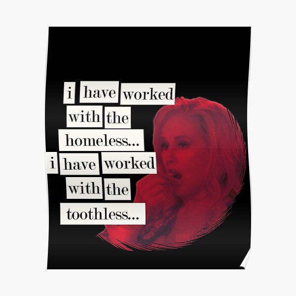 "Kathy Hilton Homeless not Toothless" Poster for Sale by zinhome ...