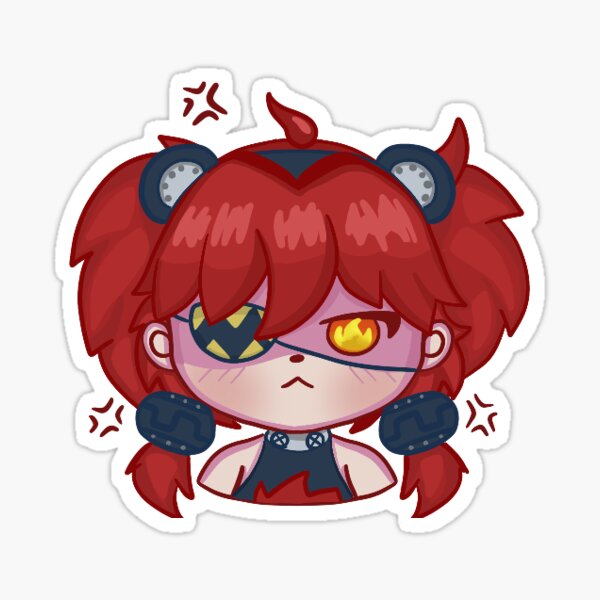 "[Zenless Zone Zero] Koleda Belobog- Angry" Sticker for Sale by WRobin ...