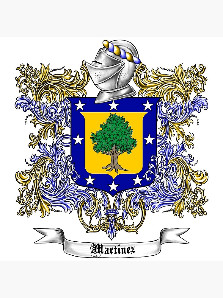 "Martinez Family Crest" Photographic Print for Sale by atomicblizzard ...