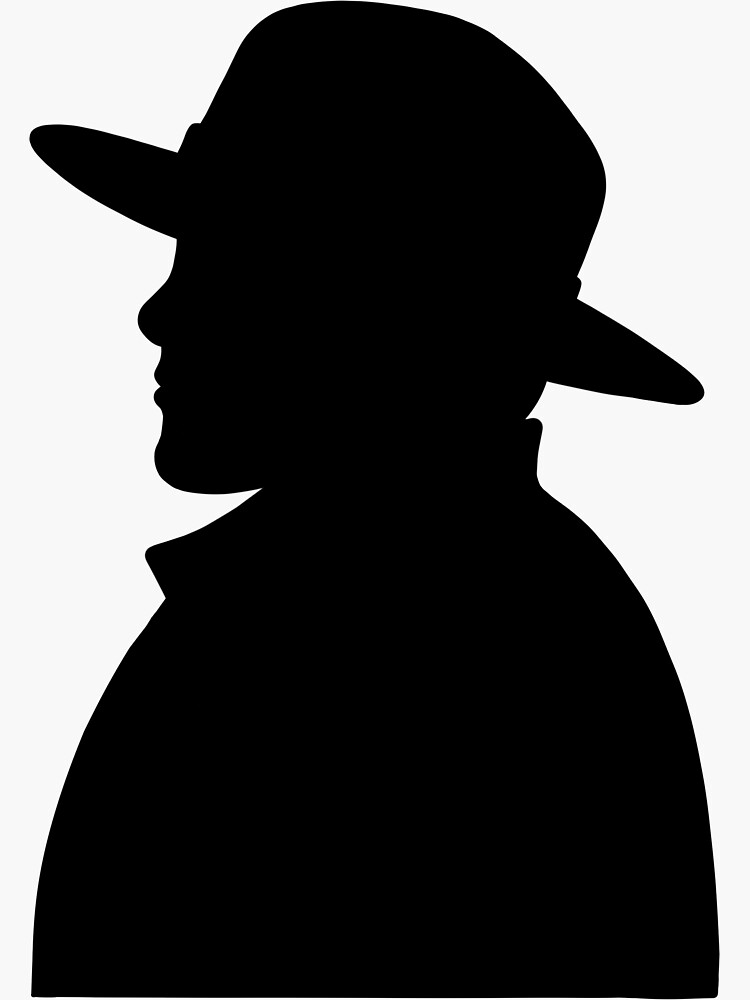 "Park Ranger Silhouette " Sticker for Sale by ChromaCass | Redbubble