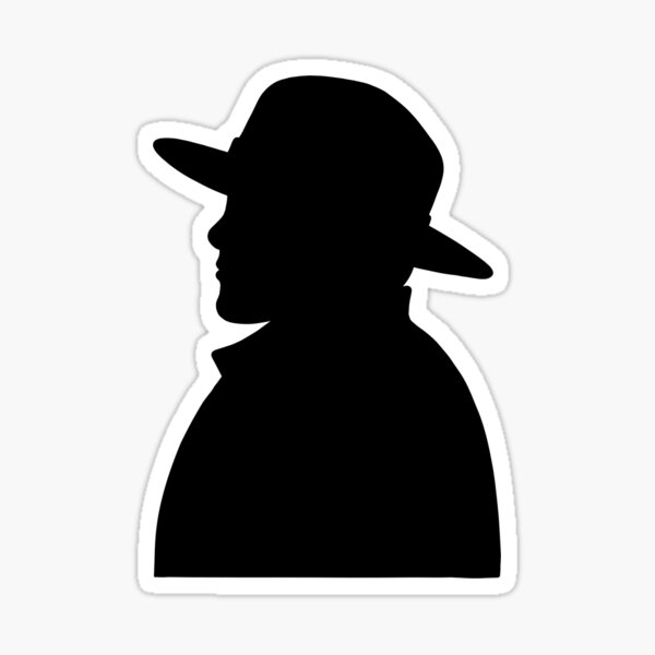 "Park Ranger Silhouette " Sticker for Sale by ChromaCass | Redbubble