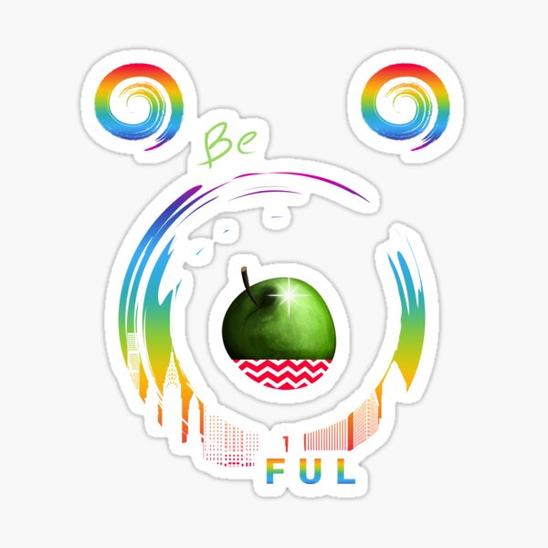 "Be Careful" Sticker for Sale by Samdevdesign | Redbubble