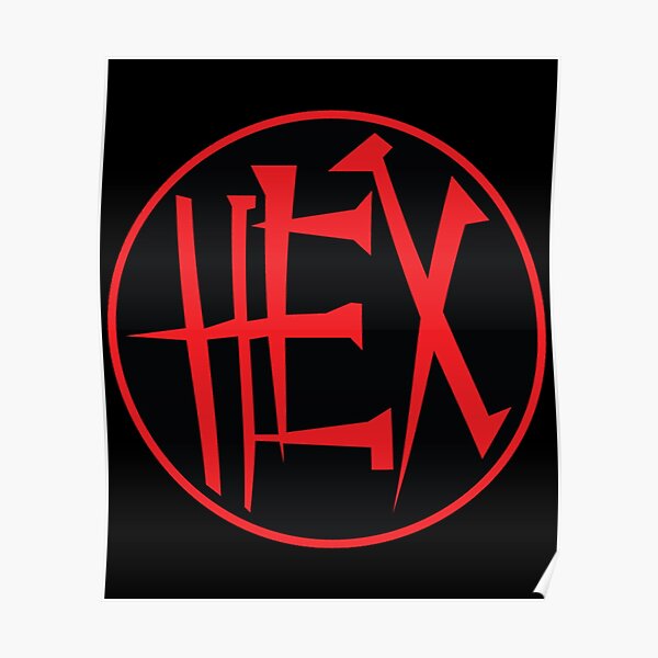 "THE HEX GIRLS LOGO " Poster for Sale by AugustusBenedic | Redbubble