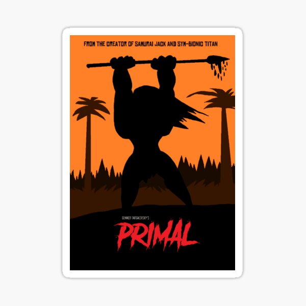 " Primal Tv Series" Sticker for Sale by tarocrush | Redbubble