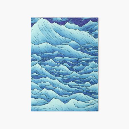 "A landscape of a Magnificent icecap in the style of a manga background ...