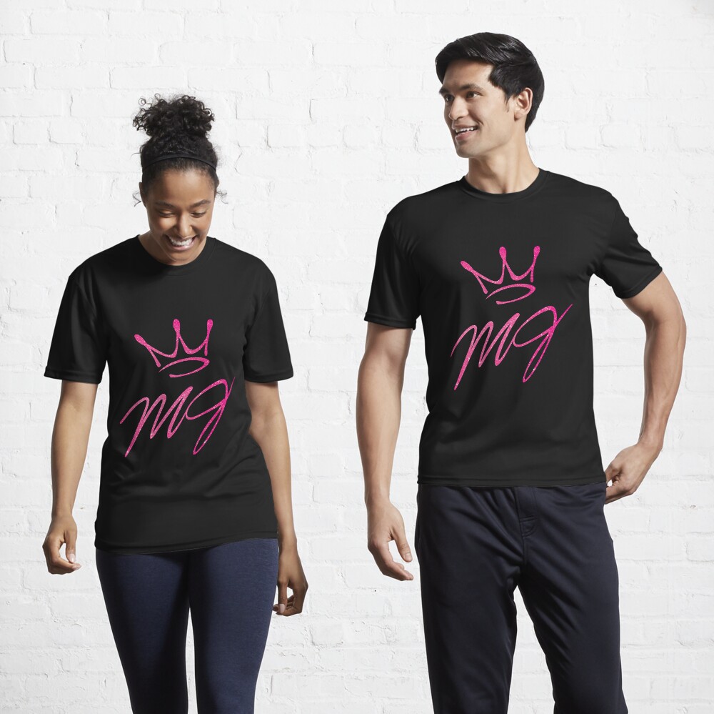 "MJ King of Pop Crown - Thriller-style - pink sparkles - (Michael ...