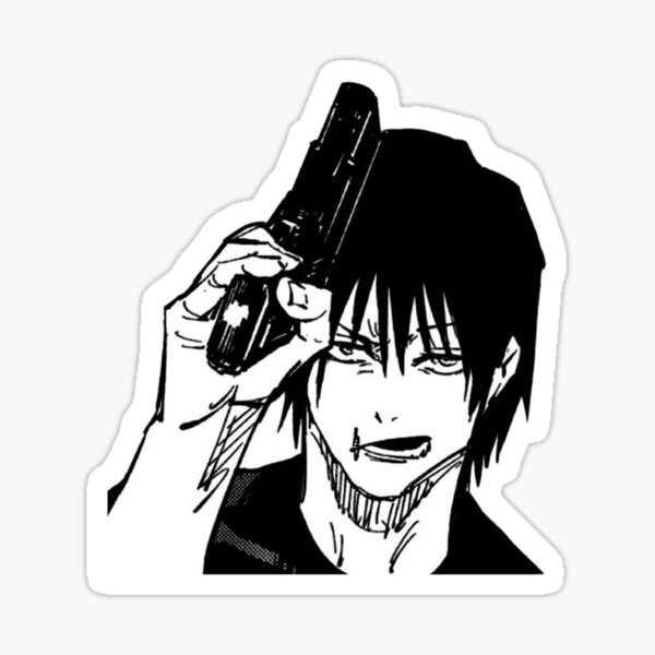 "Toji" Sticker for Sale by Haytam7m8 | Redbubble